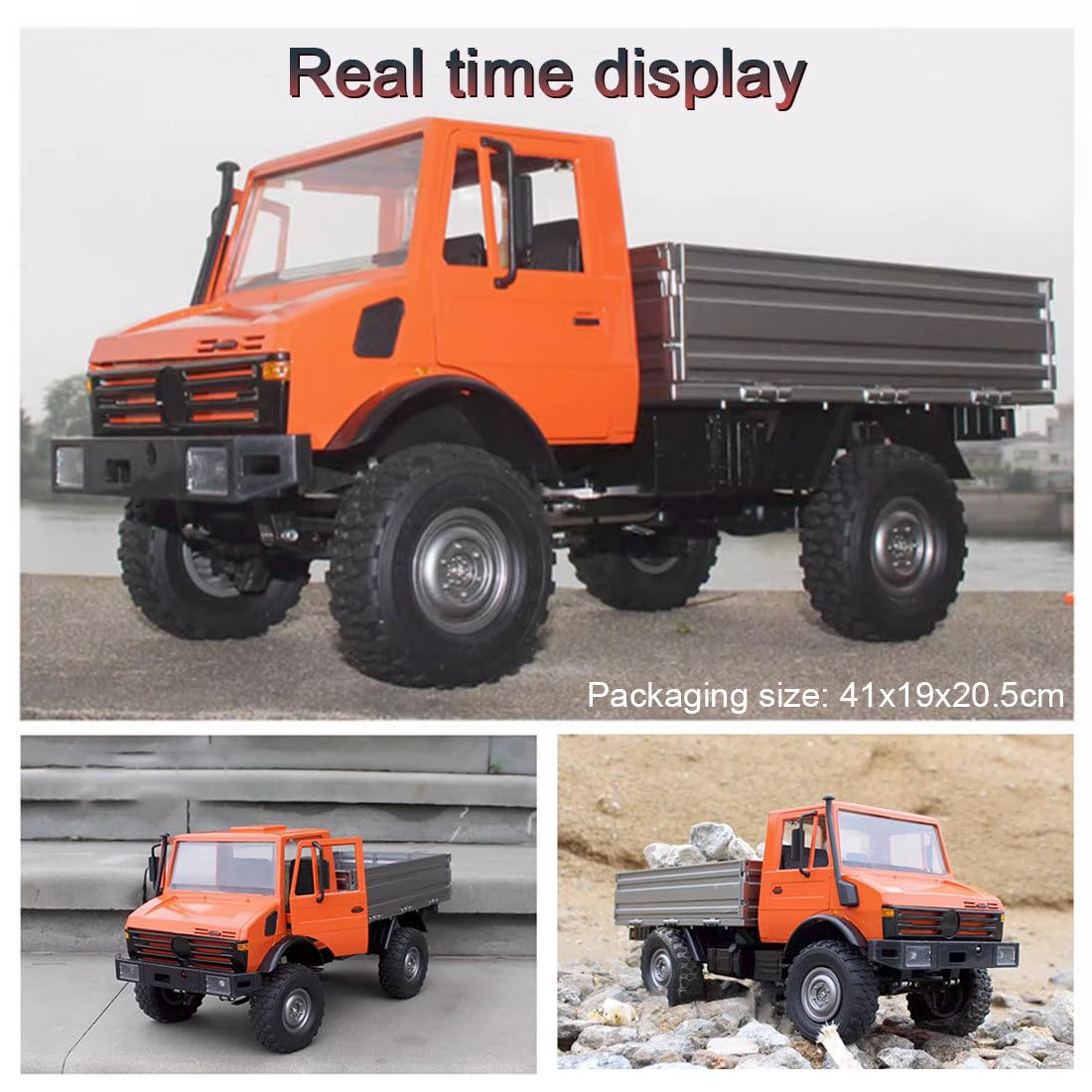 KAROYD RC Unimog Army (USSR) Truck LD-1201 1/12 2.4G 5CH Climbing Military Truck Model Vehicle (Updated RTR Version)