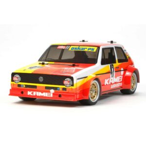 tamiya 1/12 r/c volkswagen golf mk.1 racing group 2 tam47308a cars elec kit 1/10 on-road