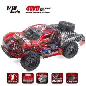 Cheerwing 1:16 Scale Short Course RC Car, 40KM/H High Speed 4WD Remote Control Truck Off-Road Remote Control Car