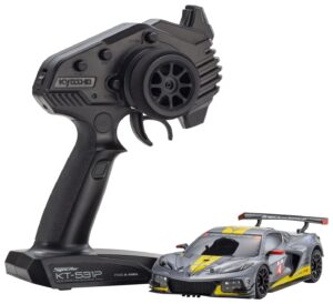 京商(kyosyo) kyosho mr-03 mini-z rwd readyset w/corvette c8.r (gun metal)