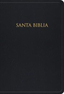 santa biblia: reina-valera 1960 para regalos y pemios negro imitación piel (spanish edition)