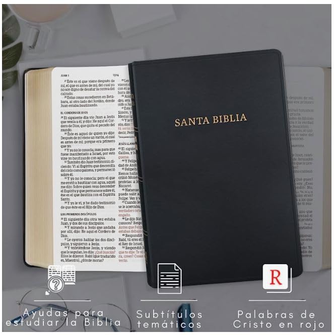 Biblia Nueva Versión Internacional para Regalos y Premios, Tapa dura, negro | NVI Gift and Award Holy Bible, Hardcover, Black (Spanish Edition)