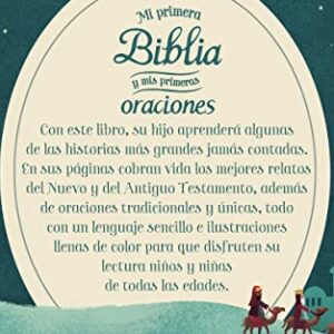 Mi Primera Biblia y Mis Primeras Oraciones / My First Bible and Prayers Padded Treasury (Spanish Language), Ages 3-8 (en español) (Little Sunbeams) (Spanish Edition)