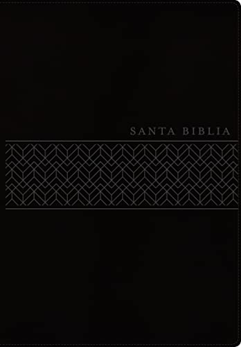 Santa Biblia NTV, Edición manual, letra gigante (SentiPiel, Negro, Letra Roja) (Spanish Edition)