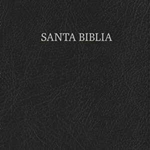 Nueva Versión Internacional Biblia Compacta Letra Grande negro, piel fabricada | NVI Large Print, Compact Bible (Spanish Edition)