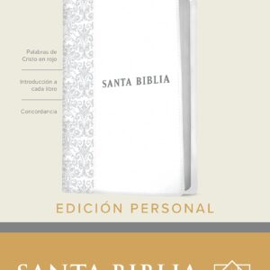 Santa Biblia NTV, Edición personal, letra grande (SentiPiel, Blanco, Letra Roja) (Spanish Edition)