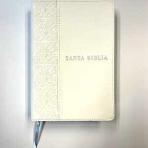 Santa Biblia NTV, Edición personal, letra grande (SentiPiel, Blanco, Letra Roja) (Spanish Edition)