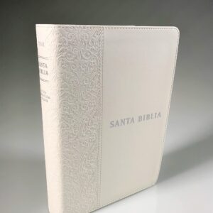 Santa Biblia NTV, Edición personal, letra grande (SentiPiel, Blanco, Letra Roja) (Spanish Edition)