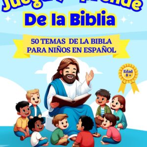 Juega y Aprede De la Biblia - Nuevo Testamento: 50 historia bíblicas con sopa de letras - Libro para niños en español (Libros Bíblicos para niños en español) (Spanish Edition)