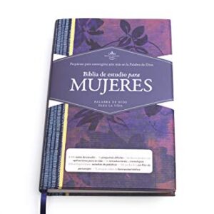 Biblia Reina Valera 1960 de Estudio para Mujeres, Tapa dura | RVR 1960 Women Study Bibl, Hardcover (Spanish Edition)