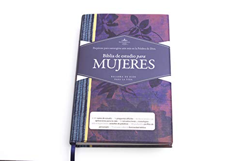 Biblia Reina Valera 1960 de Estudio para Mujeres, Tapa dura | RVR 1960 Women Study Bibl, Hardcover (Spanish Edition)