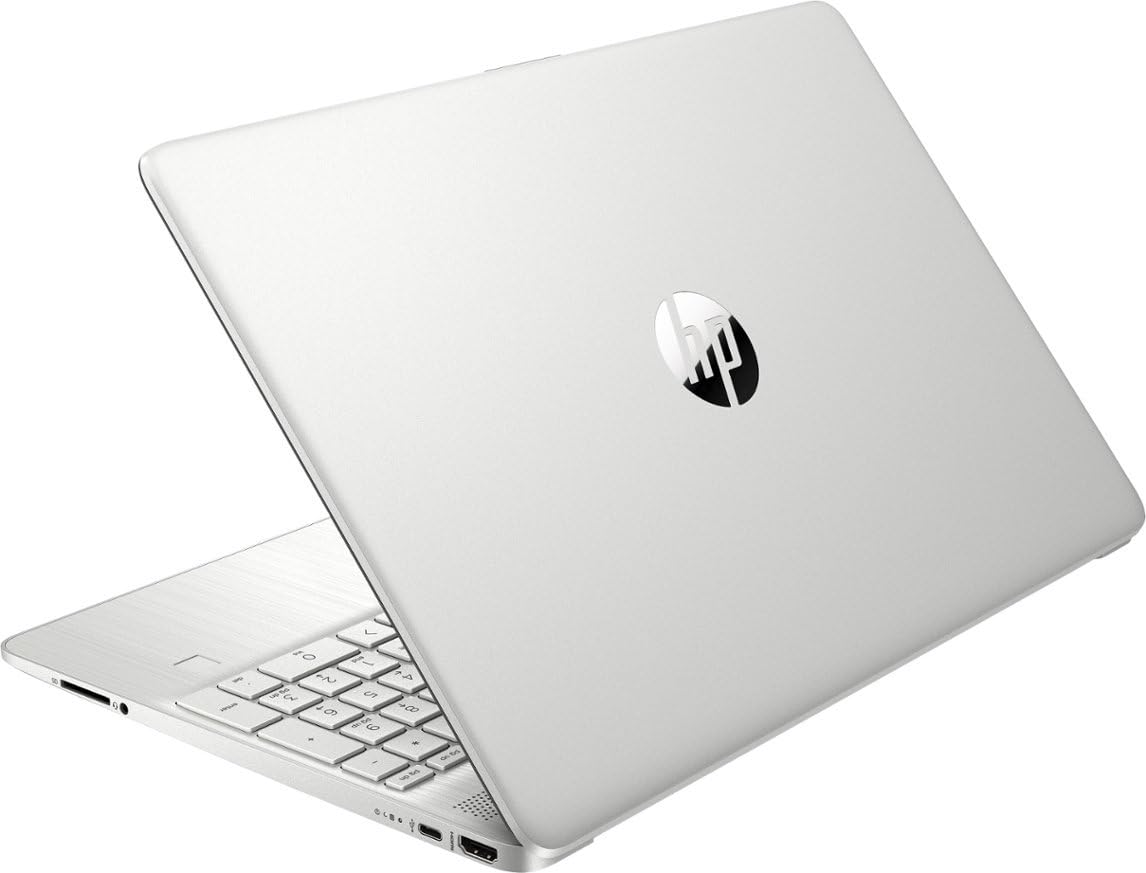 HP 2024 15 Laptop, 15.6" FHD Touchscreen, Intel Core i7-1255U (Up to 4.7GHz), 64GB RAM, 2TB PCIe SSD, Intel Iris Xe Graphics, Windows 11 Home, Silver with USB WiFi Adapter