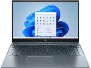 hp pavilion 15 laptop 2022 new, 15.6" fhd ips touchscreen, intel i7-1165g7 4-core, iris xe graphics, 8gb ddr4, 512gb ssd, backlit keyboard, fingerprint reader, wi-fi 6, win10 home, cou 32gb usb