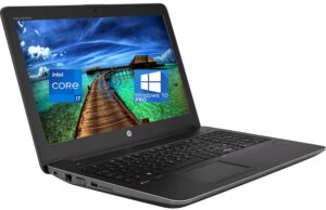 hp 15.6 zbook 15 g3 mobile workstation laptop - intel i7-6820hq - 16gb ram, 512gb nvme ssd - webcam, hdmi, vga, ac wi-fi, bluetooth, sd card - windows 10 pro (renewed)