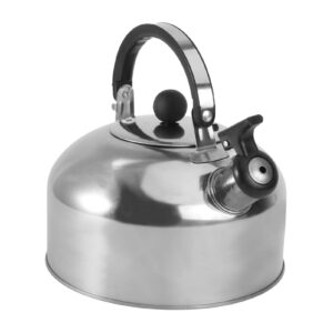 SHERCHPRY 2L Stainless Steel Teapot Stovetop Boiling Water Kettle Heat Water Kettle Flat Bottom Kettle for Stove Kettle Water Boiler Tea Pot Tea Pot