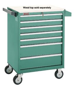 grizzly industrial h0842-7-drawer tool cabinet with ball bearing drawer slides