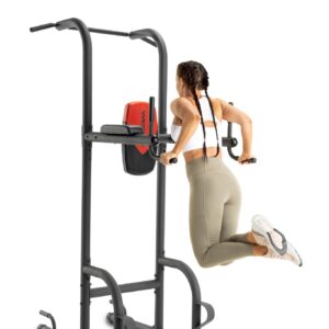 Weider Power Tower with 4 Workout Stations and 300 Lb. User Capacity