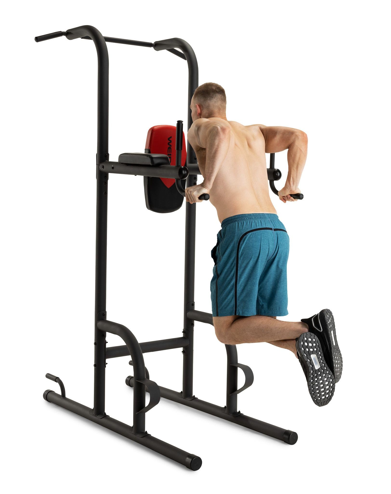 Weider Power Tower with 4 Workout Stations and 300 Lb. User Capacity