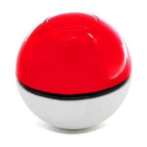 qucovba pokeball grinder - 2 inch 3 pieces