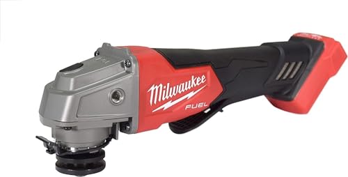 Milwaukee 2880-20 M18 FUEL Brushless Lithium-Ion 4-1/2 in. / 5 in. Cordless Small Angle Grinder with No-Lock Paddle Switch (Tool Only)