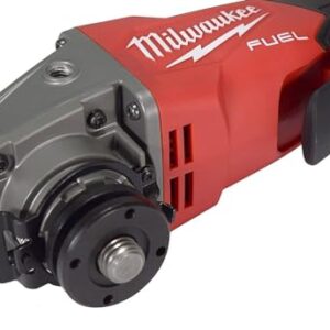 Milwaukee 2880-20 M18 FUEL Brushless Lithium-Ion 4-1/2 in. / 5 in. Cordless Small Angle Grinder with No-Lock Paddle Switch (Tool Only)