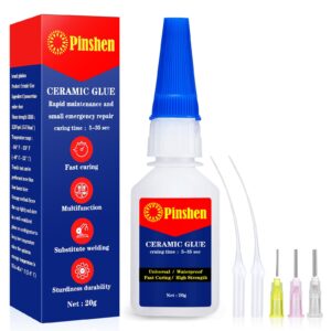 aoldhyy ceramic glue, citadel plastic glue, super glue for rapid maintenance and small emergency repair, porcelain, wood,fabric, glass, metal, rubber and diy craft