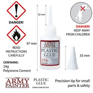 The Amy Painter Plastic Glue - Superglue Crazy Glue for Minature and Wargame Terrains, 20 ml Super Glue Gel