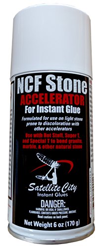 NCF Stone aerosol accelerator for CA glue, 6oz, NCFS-6