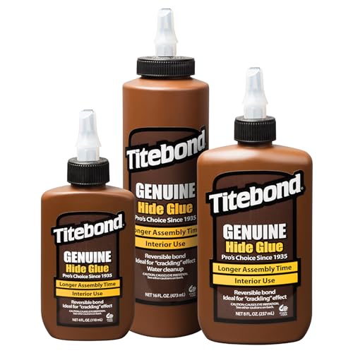 Titebond 5012 4OZ LIQUID HIDE GLUE, 4 oz, Amber