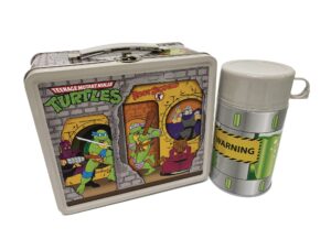 teenage mutant ninja turtles: sewer lair lunchbox with thermos previews exclusive