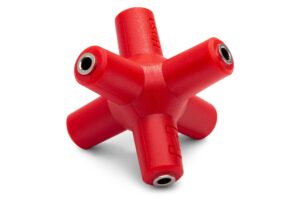 hosa technology gmm-105 knucklebone adaptor 3.5 mm x 6