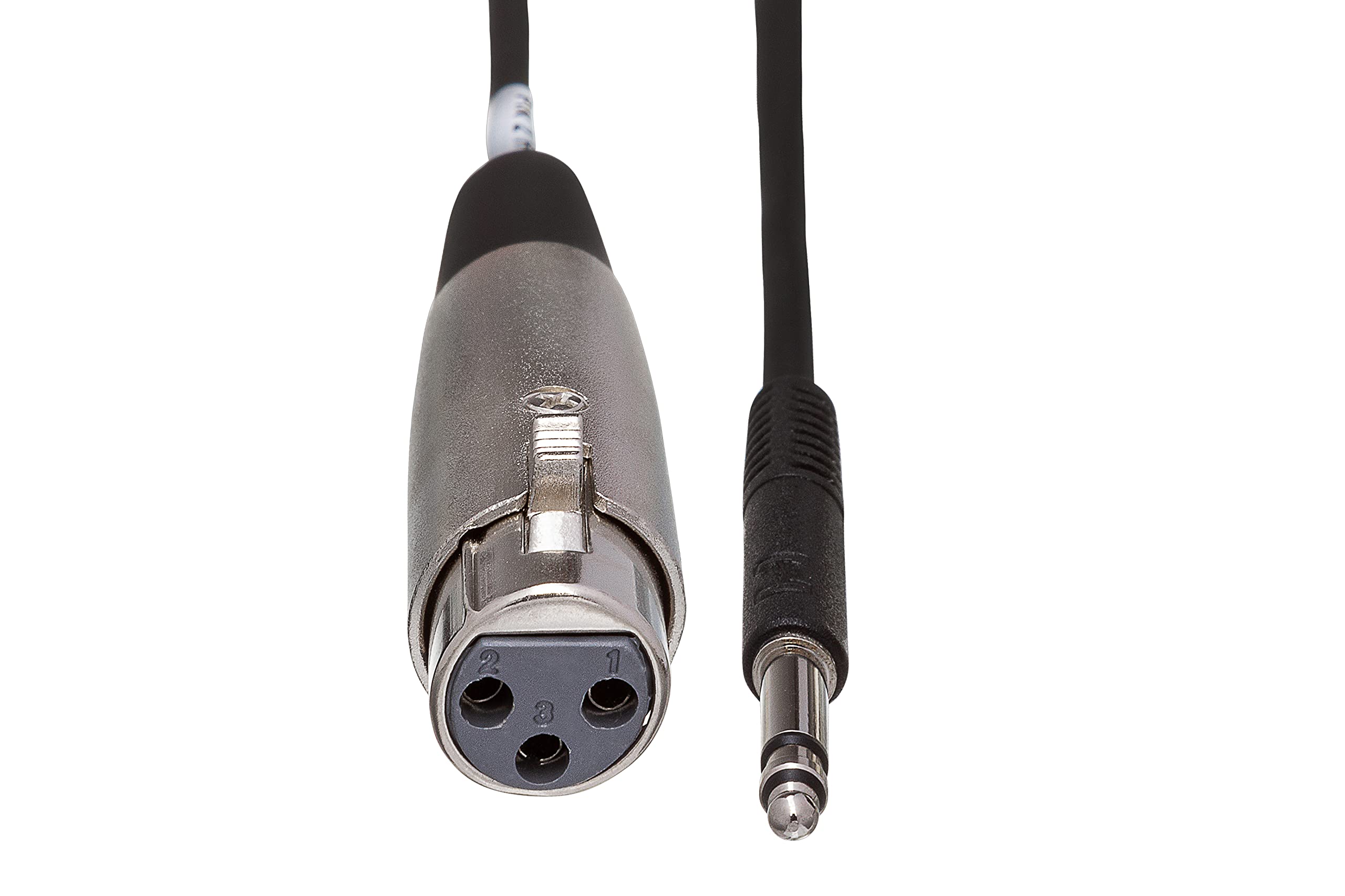 Hosa TTX-103F Balanced Interconnect, XLR3F to TT TRS, 3 ft (Pack of 2)