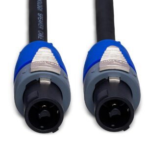 HOSA SPEAKER CABLE W/SPEAKON, 5FT