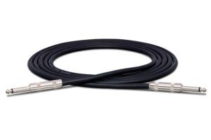 hosa skj speaker cables 1/4 inch ts - (30 feet) (black)