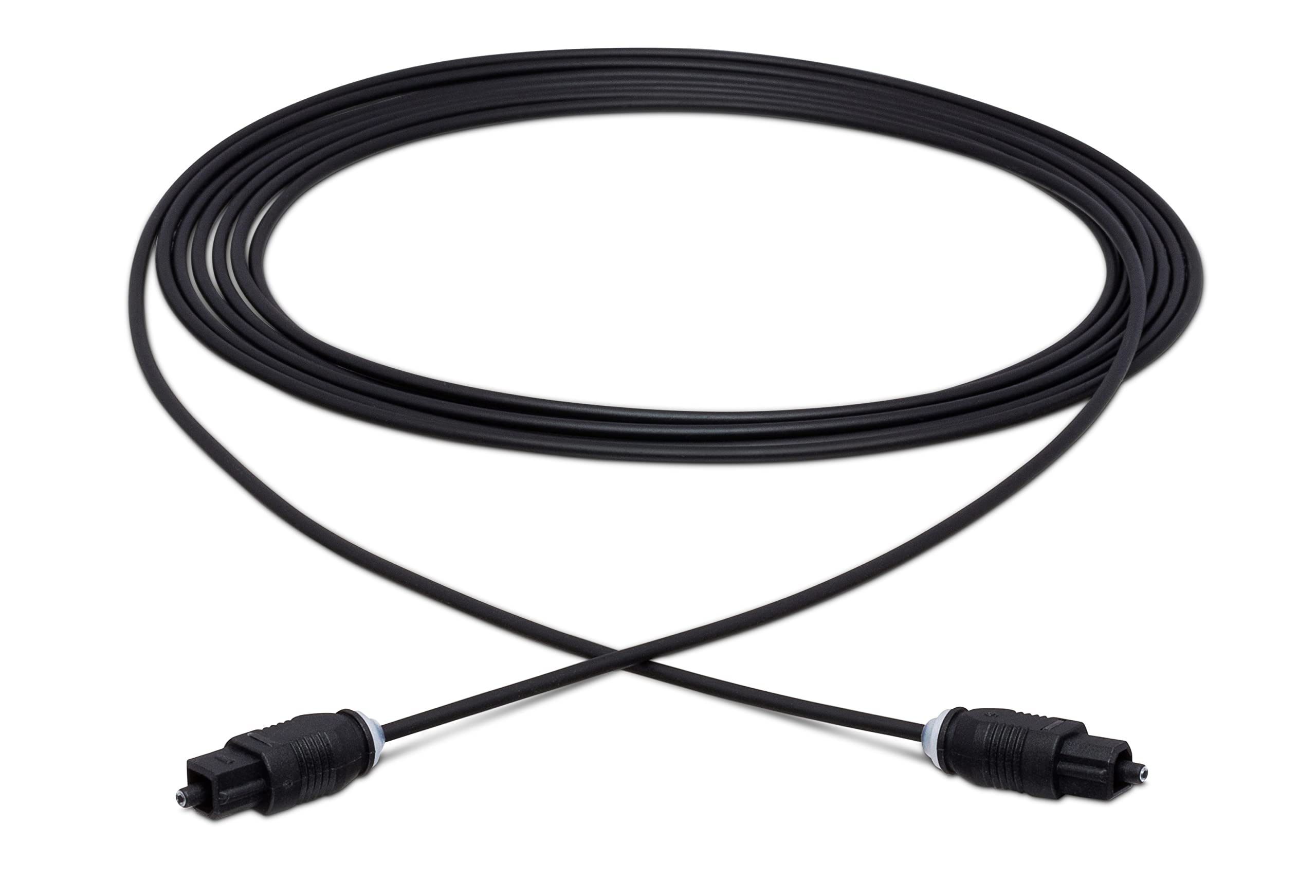 Hosa OPT-103 Toslink to Toslink Fiber Optic Cable, 3 Feet