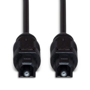 Hosa OPT-103 Toslink to Toslink Fiber Optic Cable, 3 Feet