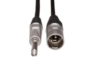 hosa hpx-005 rean 1/4" ts to xlr3m pro unbalanced inteconnect cable, 5 feet