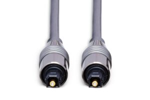 hosa opm-303 toslink to toslink pro fiber optic cable, 3 feet