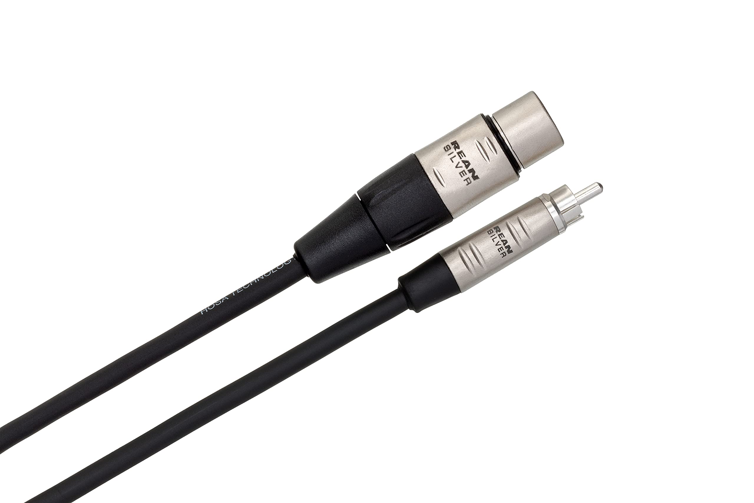 Hosa HXR-010 Pro Unbalanced Interconnect, REAN XLR3F to RCA, 10 ft