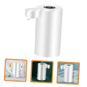 Uonlytech 2 Sets Barreled Water Pump Water Bottle Pump Dispenser Water Pump for 5 Gallon Bottle Water Jug Pump Electric Water Charging Drinking Water Dispenser Hydraulic Pump Pp USB White