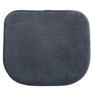 pagged grey foam seat cushions kitchen chairs pads for dining chairs non slip office seat cushions washable u shaped soft thick large metal wooden chair cushions,17" x 15"