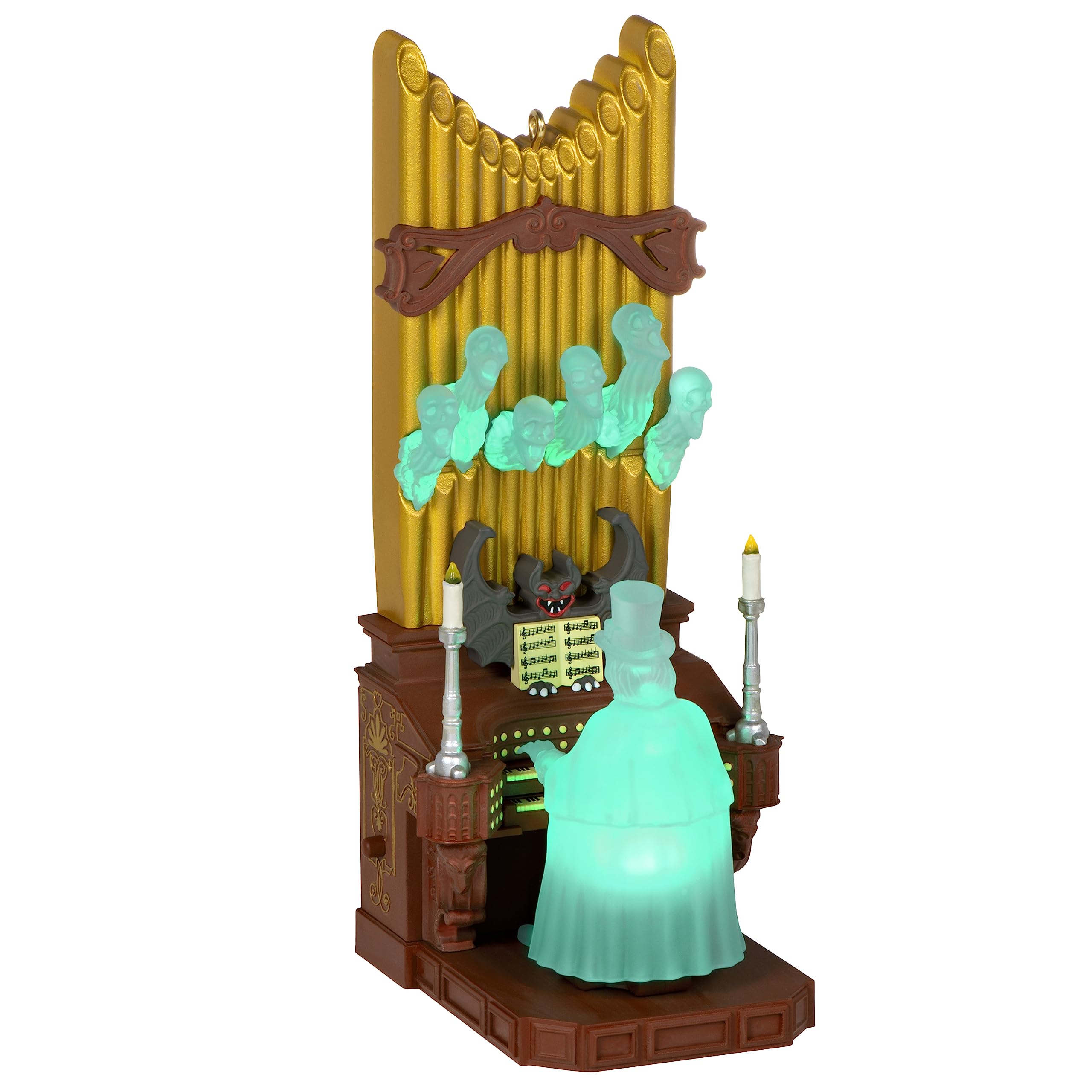 Hallmark Keepsake Christmas Ornament 2023, Disney The Haunted Mansion Collection Victor Geist With Light and Sound, Gifts for Disney Fans