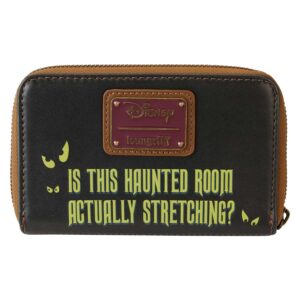 Loungefly Disney Haunted Mansion Stretching Room Portraits Faux Leather Zip-Around Wallet