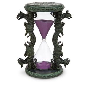 disney the haunted mansion hourglass purple