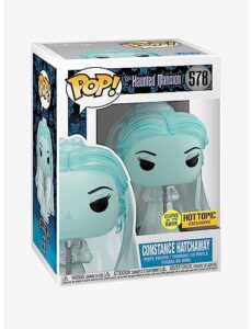 funko haunted mansion pop disney constance hatchaway exclusive vinyl figure #578 [glow-in-the-dark], blue