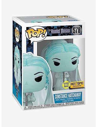 Funko Haunted Mansion POP Disney Constance Hatchaway Exclusive Vinyl Figure #578 [Glow-in-the-Dark], Blue