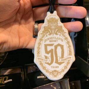 2019 Disney Parks Disneyland Haunted Mansion 50th Madame Leota Disc Ornament