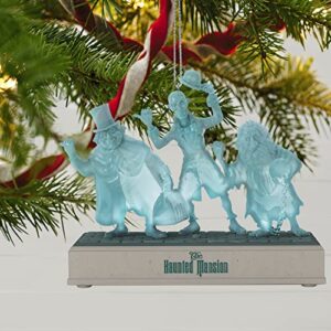 Hallmark Keepsake Christmas Ornament 2022, Disney The Haunted Mansion Hitchhiking Ghosts, Music with Light