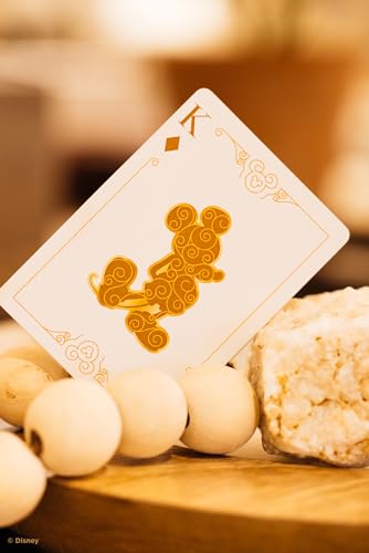 Bicycle Disney Mickey Mouse Inspired Black and Gold Playing Cards