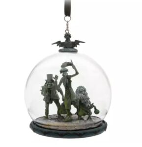 haunted mansion hitch hiking ghost globe ornament